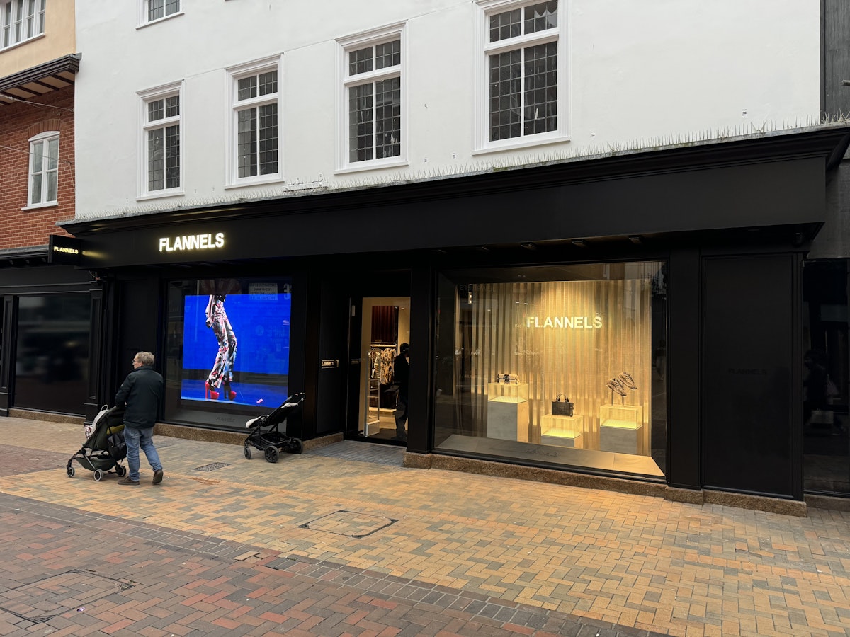 Luxury retailer Flannels opens in former BHS building