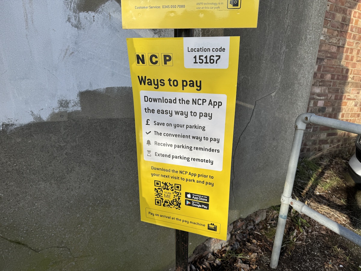 Warning issued after scam QR code found on parking meter