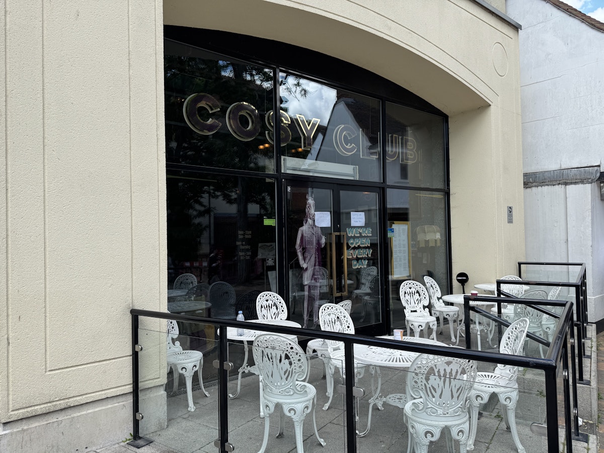 Cosy Club in Buttermarket closes after nine years of trading