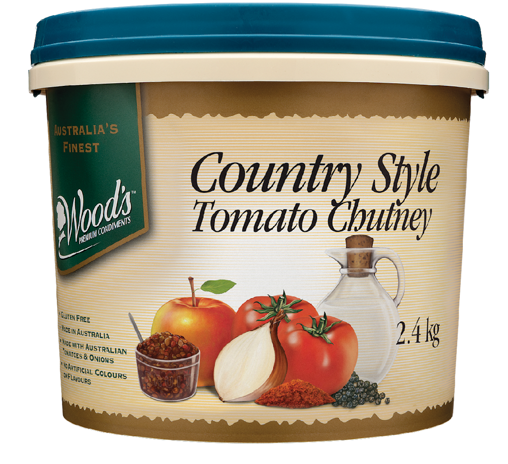 Country Style Tomato Chutney 2.4kg Bulk Online | Edlyn Foods