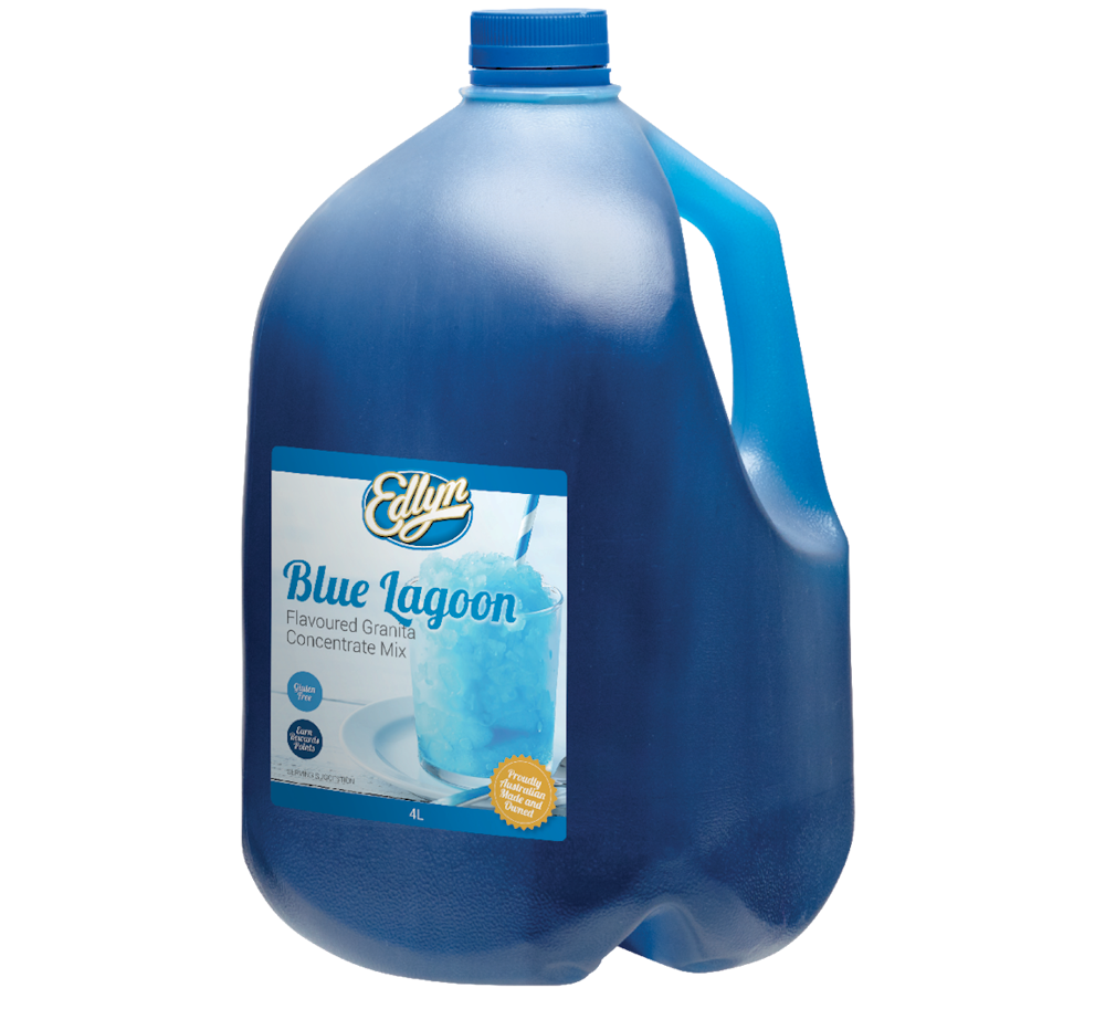 Granita Mix Blue Lagoon 4Lt Bulk Online | Edlyn Foods
