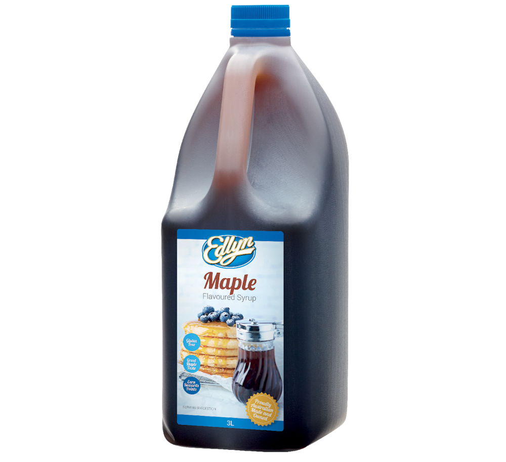 Maple Flavoured Syrup 3Lt Bulk Online | Edlyn Foods