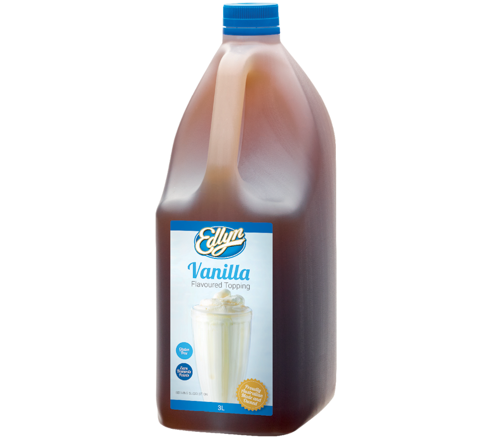 Topping Vanilla 3Lt Bulk Online | Edlyn Foods