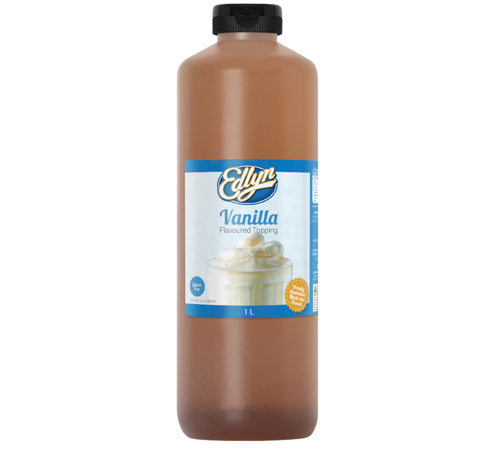 Topping Vanilla 1Lt Bulk Online | Edlyn Foods