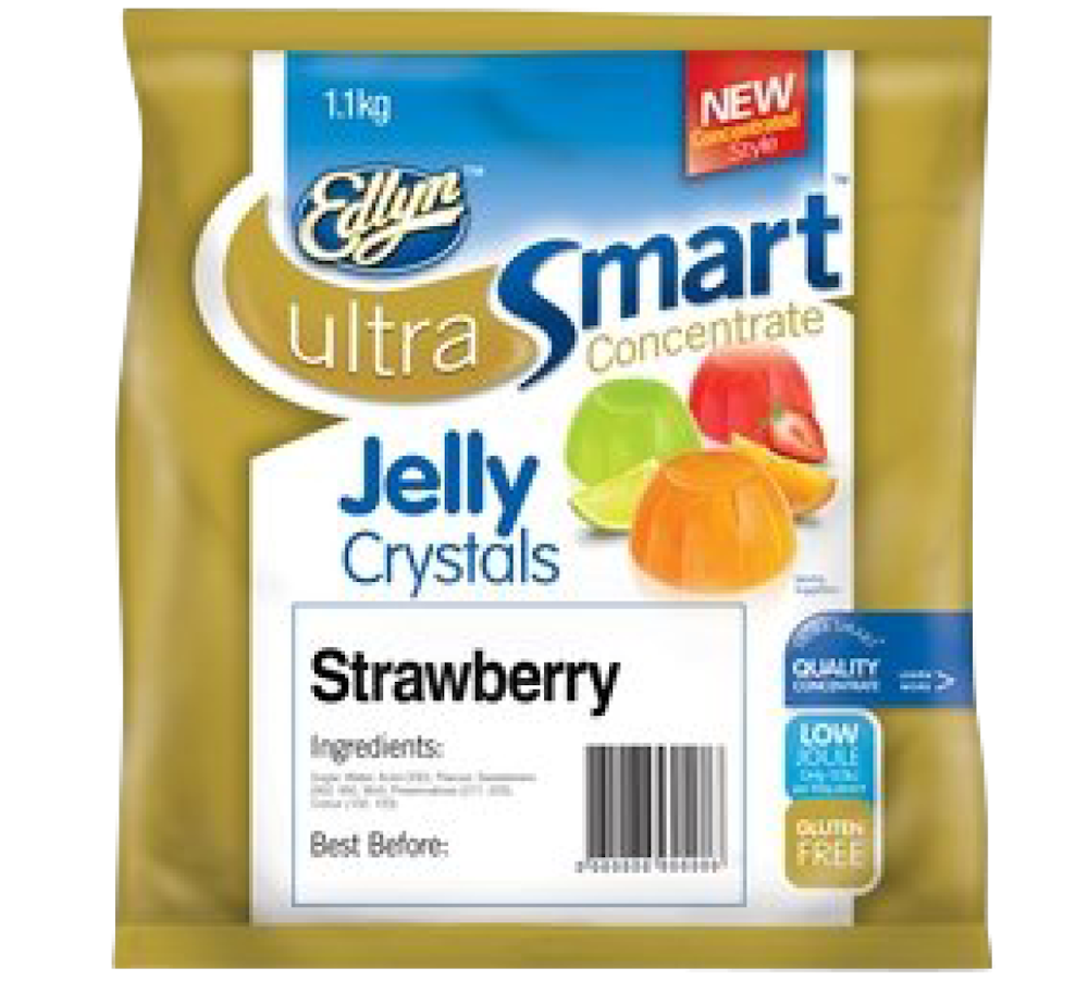 Ultra Smart Jelly Strawberry 1.1kg Bulk Online | Edlyn Foods