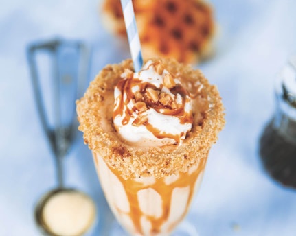 Maple Walnut Milkshake Recipe Australia | Edlyn Foods