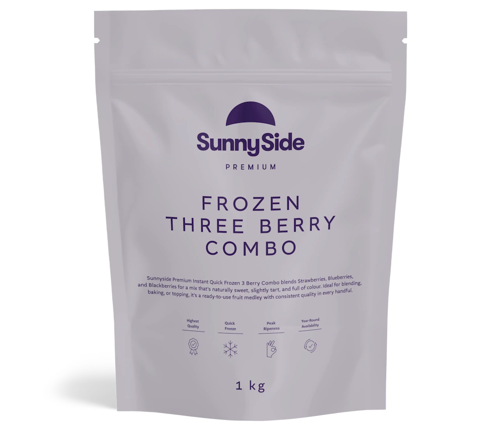 Frozen 3 Berry Combo Bulk Online | Edlyn Foods