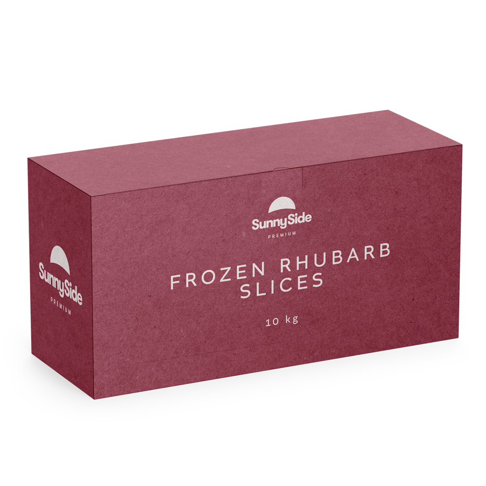 Frozen Rhubarb Slices Bulk Online | Edlyn Foods