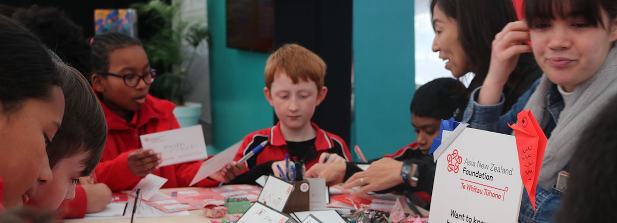 Kids get a kick out of Japanese culture at Olympic Fanzone