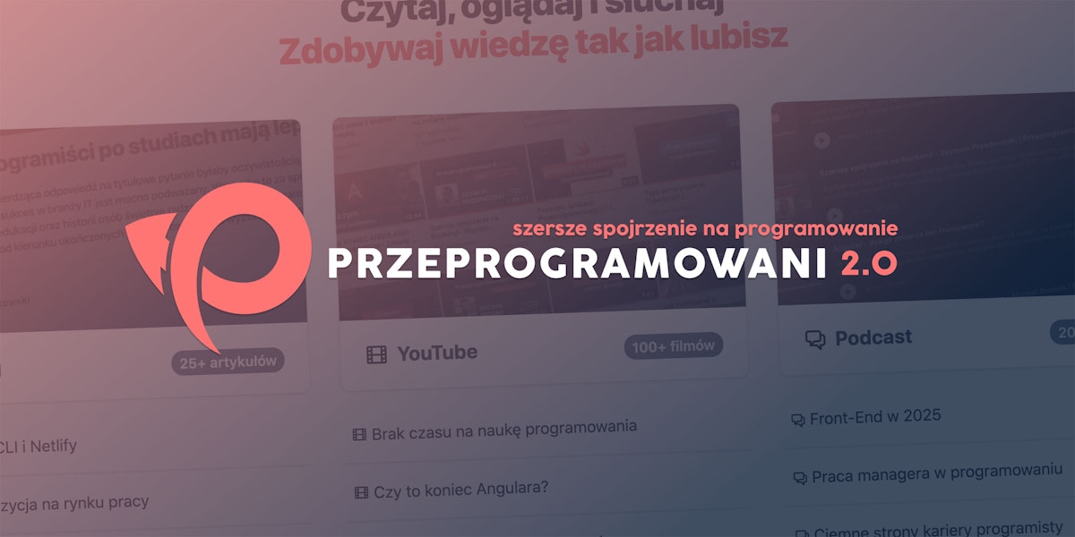 Przeprogramowani 2.0 | Przeprogramowani.pl