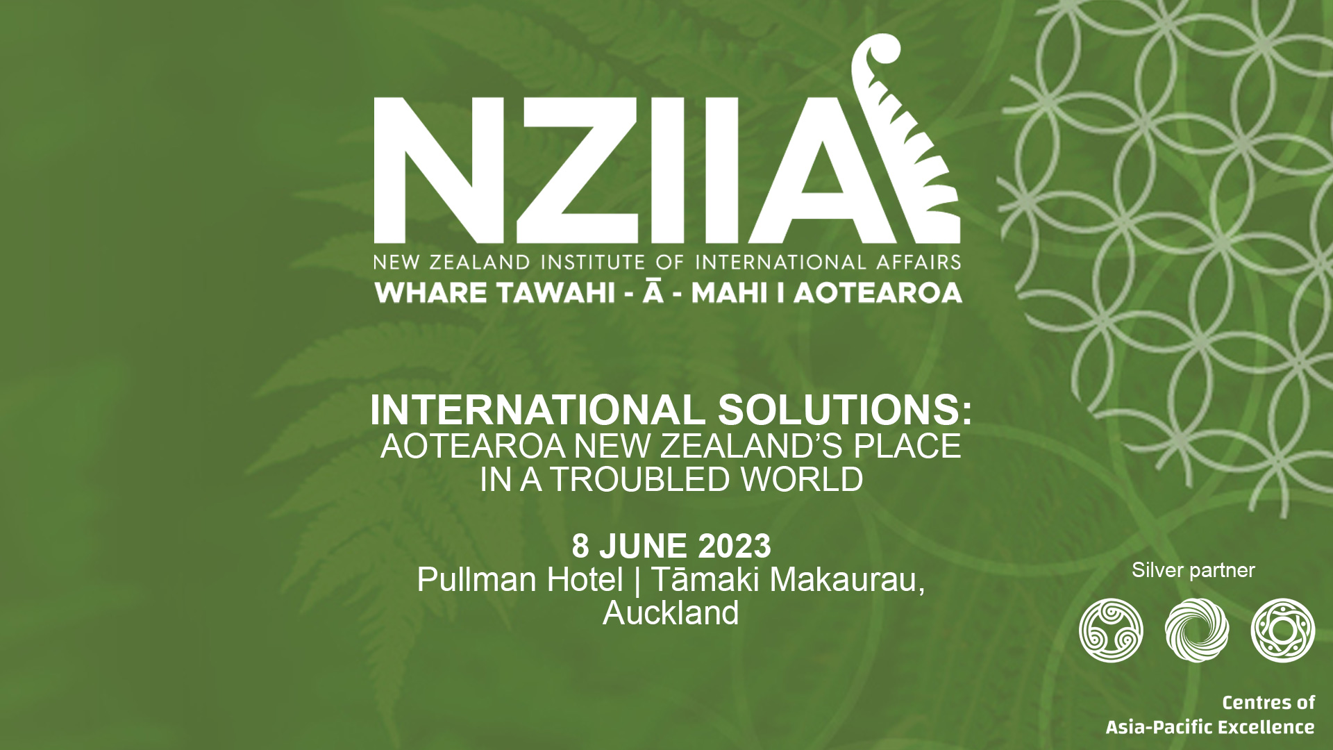 Mahuta at NZIIA Conference '23 — Asia Media Centre