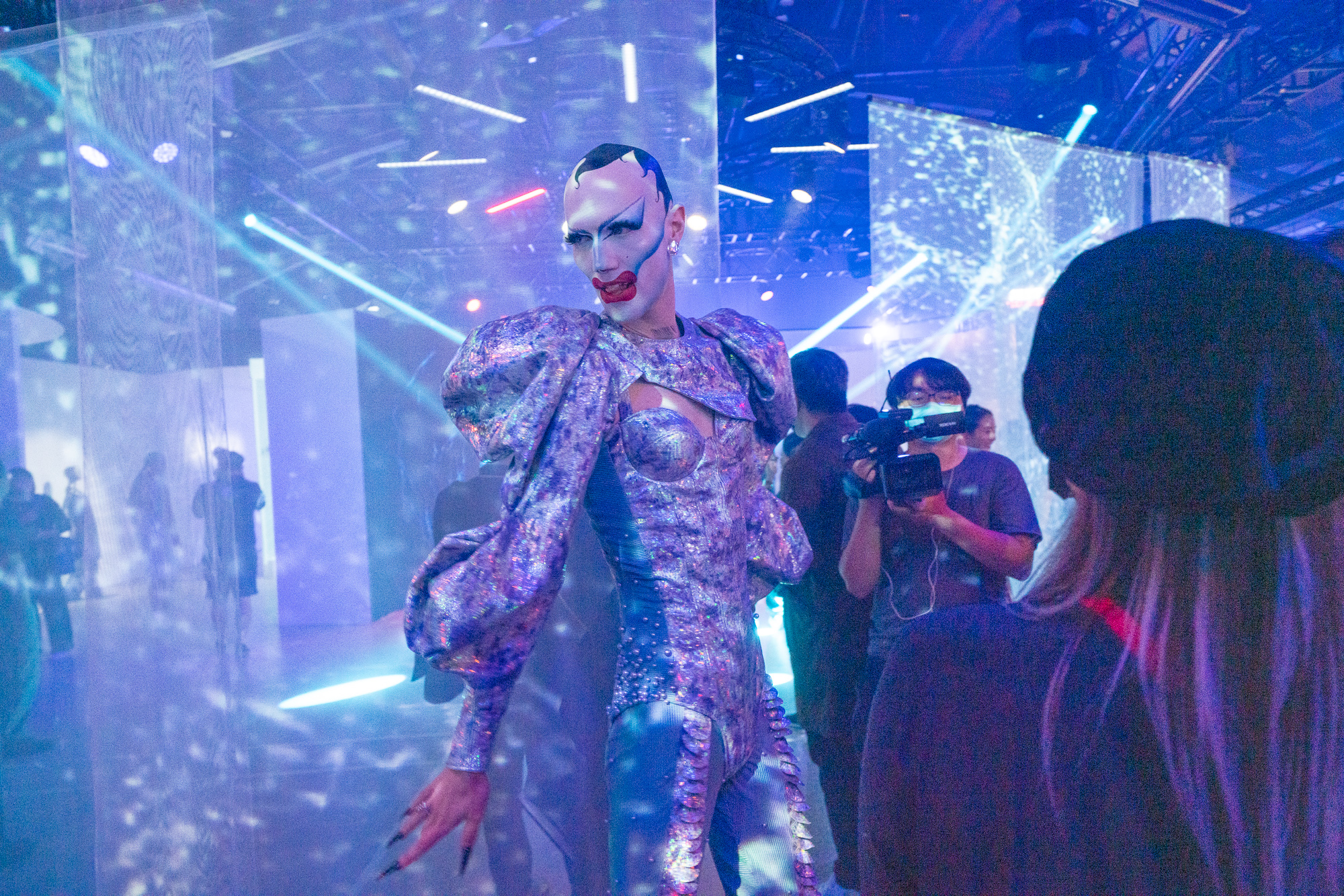 The metamorphosis of drag queen Taipei Popcorn