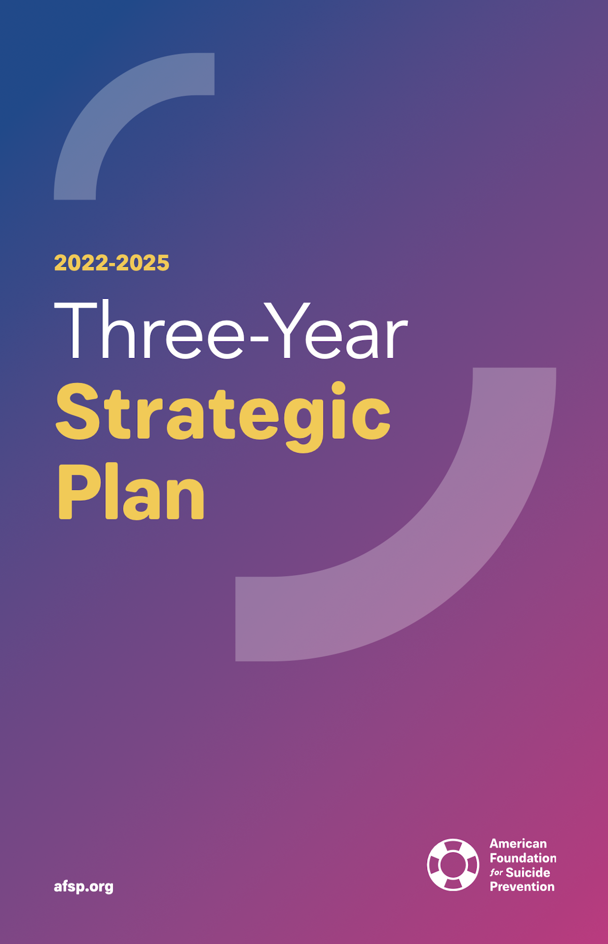 Three-Year Strategic Plan | AFSP