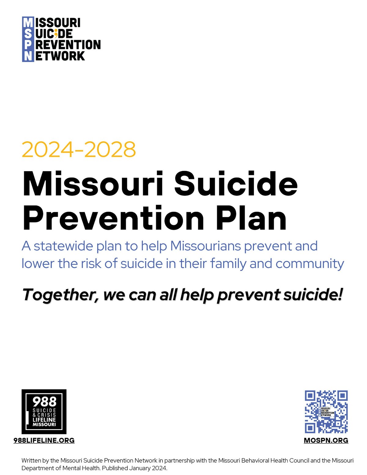 Missouri Suicide Prevention Plan | AFSP