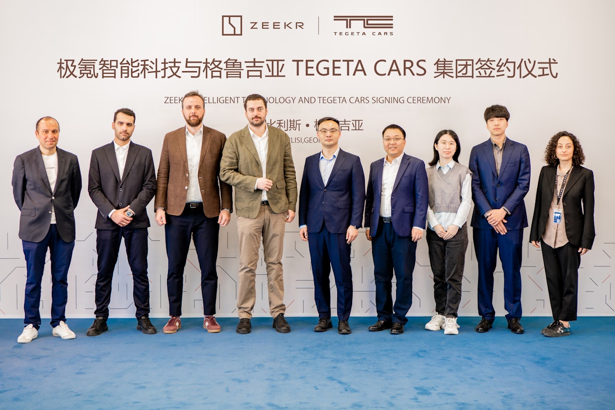ZEEKR Electrifies Georgia: Tegeta Cars Becomes Official Distributor