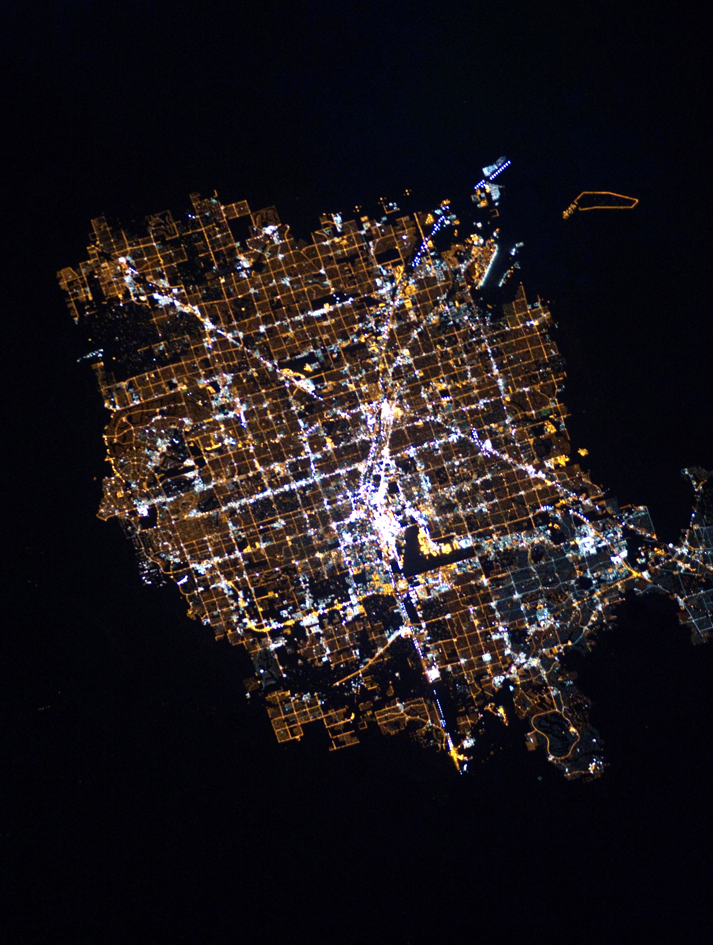 Las Vegas at night