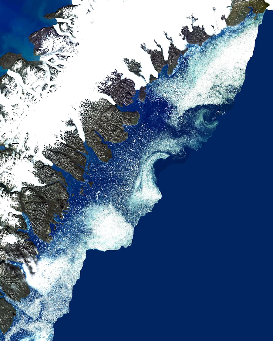 Severny Island Ice