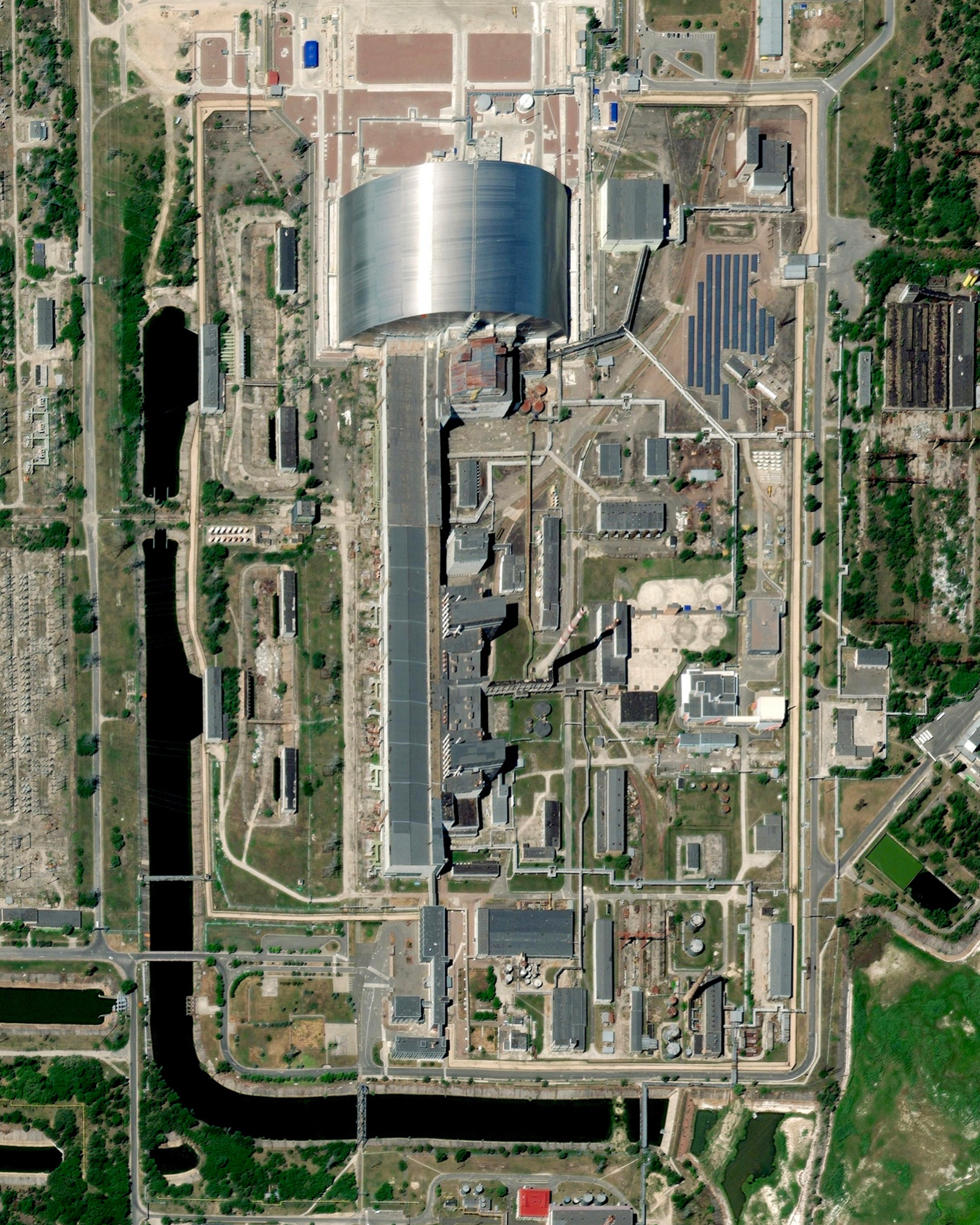 Chernobyl Plant Map