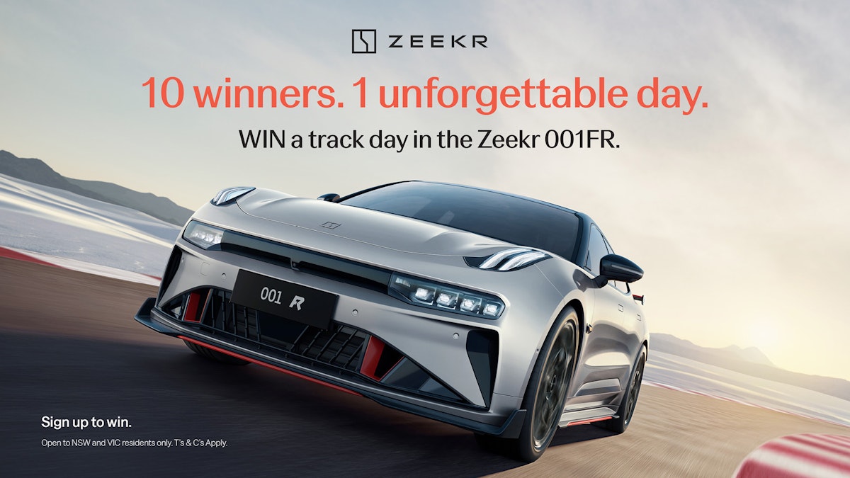 Win A Zeekr Track Experience.