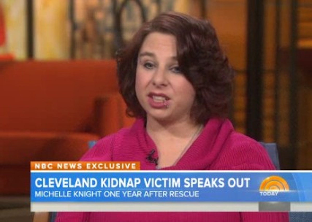 Cleveland kidnapping victim Michelle Knight forgives abuser because she ...