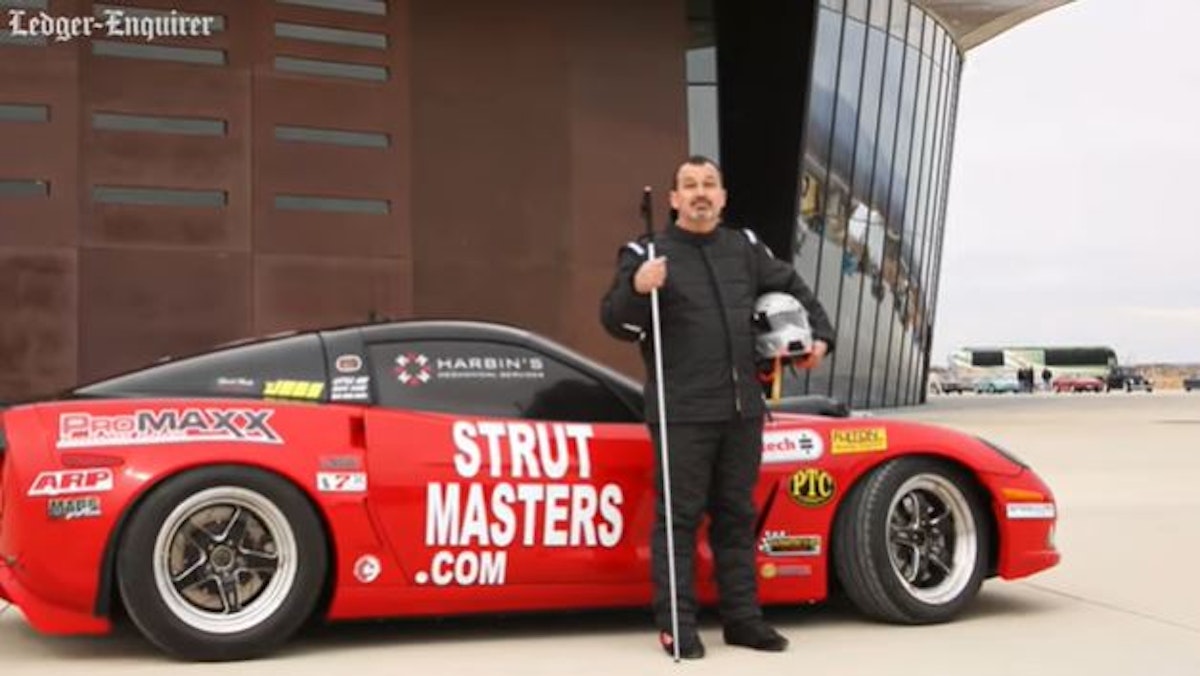 INCREDIBLE: After horrific crash, blind drag racer sets new world ...