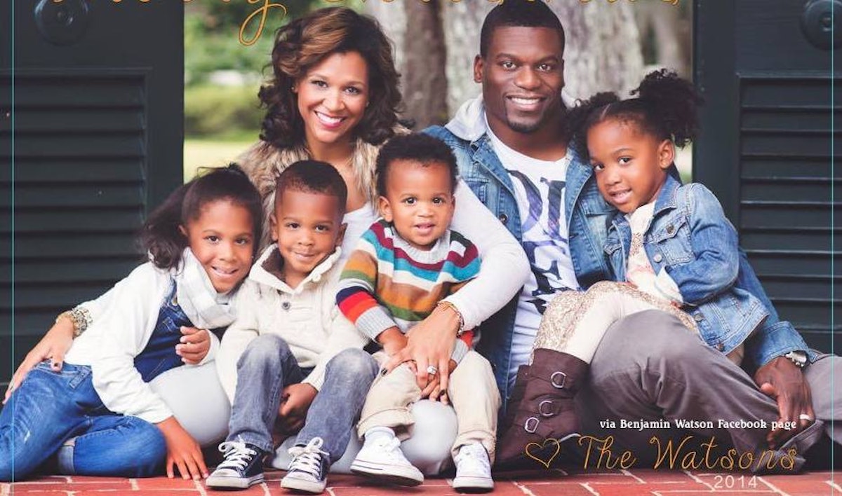 Twins! NFL’s Benjamin Watson makes epic pregnancy announcement | Live ...