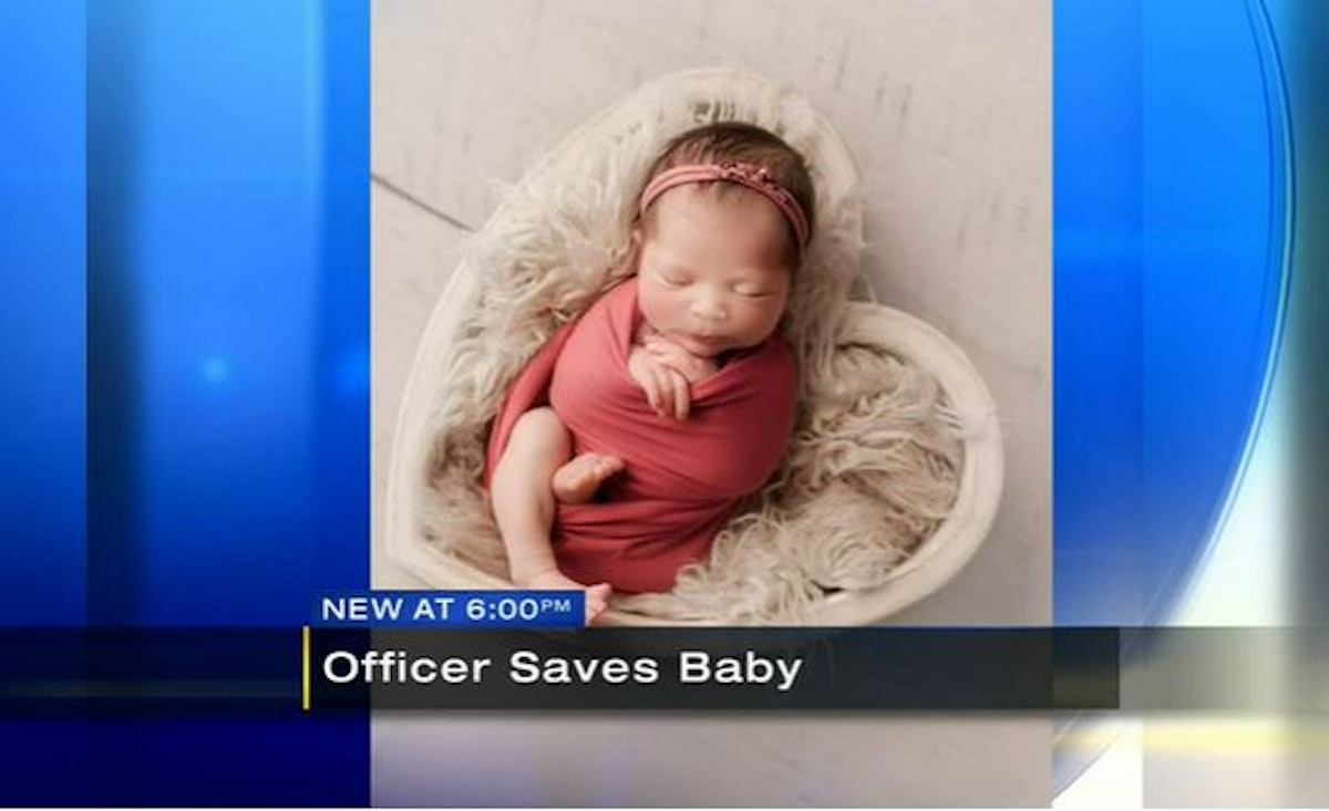 Police officer saves newborn’s life: ‘I just know that God put me there ...