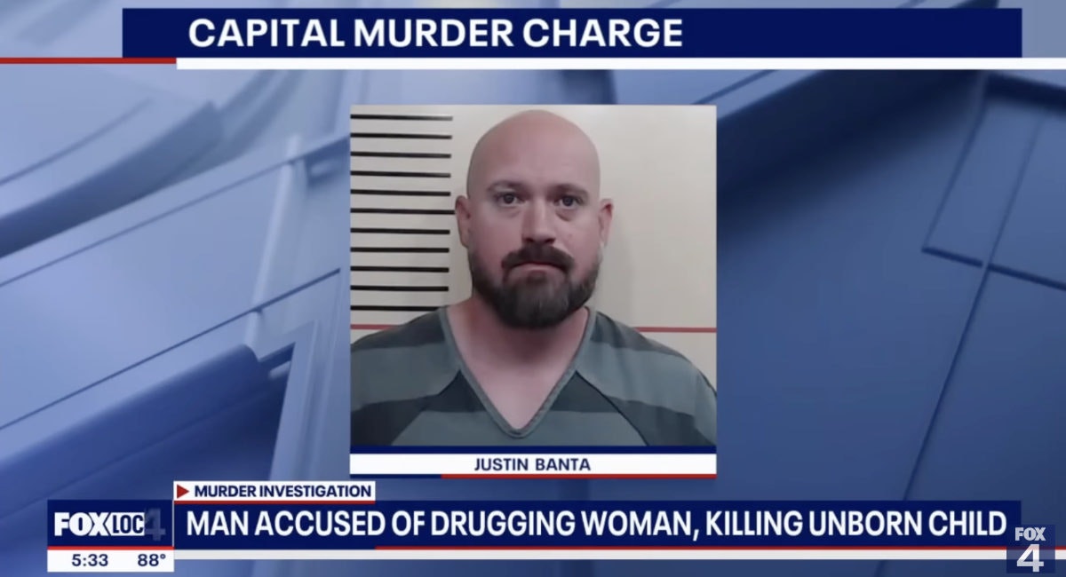 Man charged with capital murder for killing preborn baby by drugging ...