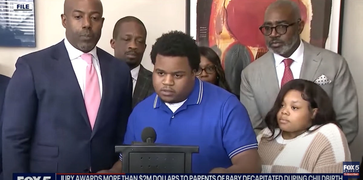 Jury awards $2.25 million to parents of baby decapitated at birth ...