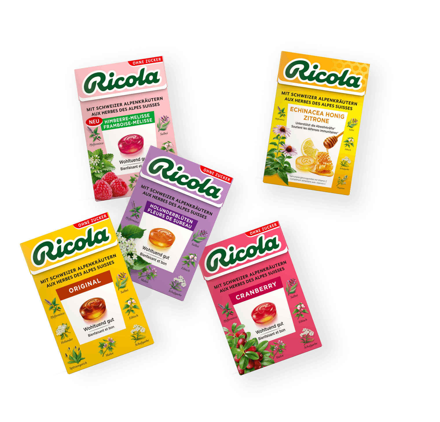 Die Bonbons mit Schweizer Alpenkräutern seit 1930 | Ricola
