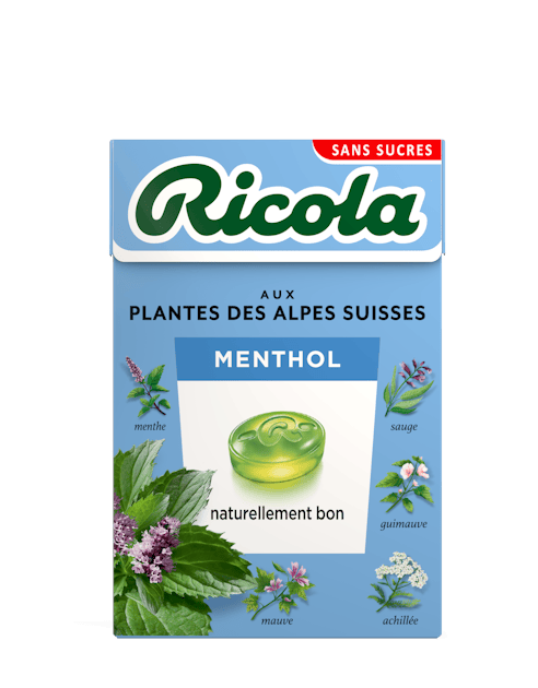 Find Our Menthol Natural Herbal Drops Without Sugar | Ricola