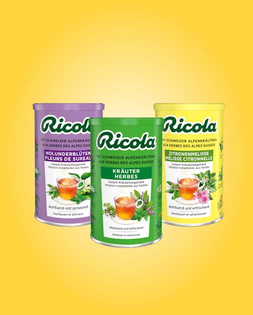 Find Our Instant Teas With Natural Flavors | Ricola