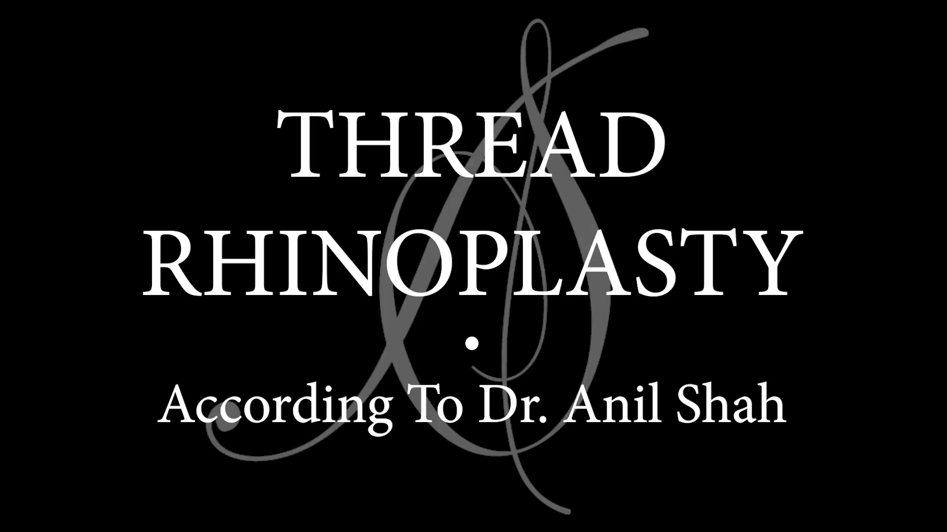Thread Rhinoplasty, IL | Nose Job Expert | Dr. Anil Shah