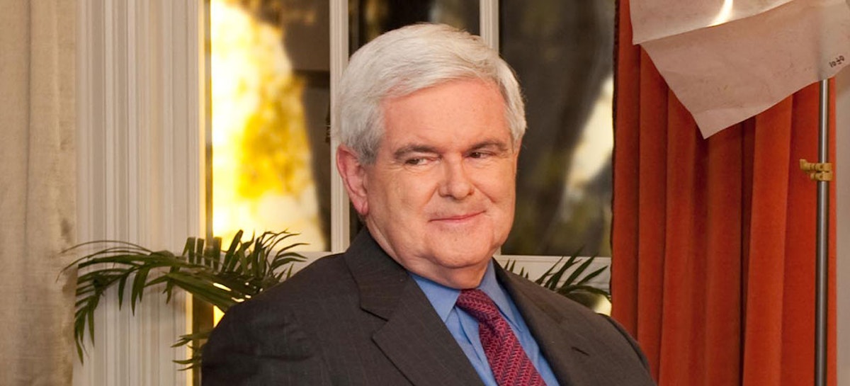 Former Speaker Of The House Newt Gingrich The Ronald Reagan