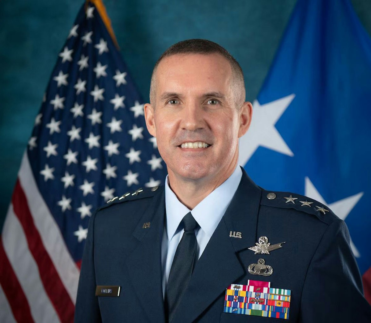 Onstage at the Reagan Library with MDA Director Lt Gen Heath Collins ...