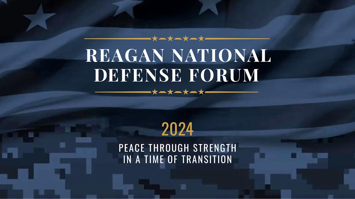 2024 Reagan National Defense Forum | The Ronald Reagan Presidential ...