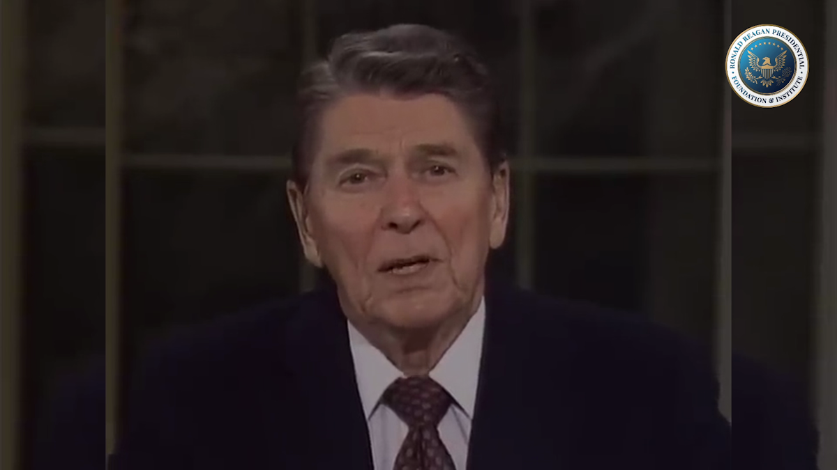 Farewell Address to the Nation, 1989 | The Ronald Reagan Presidential ...