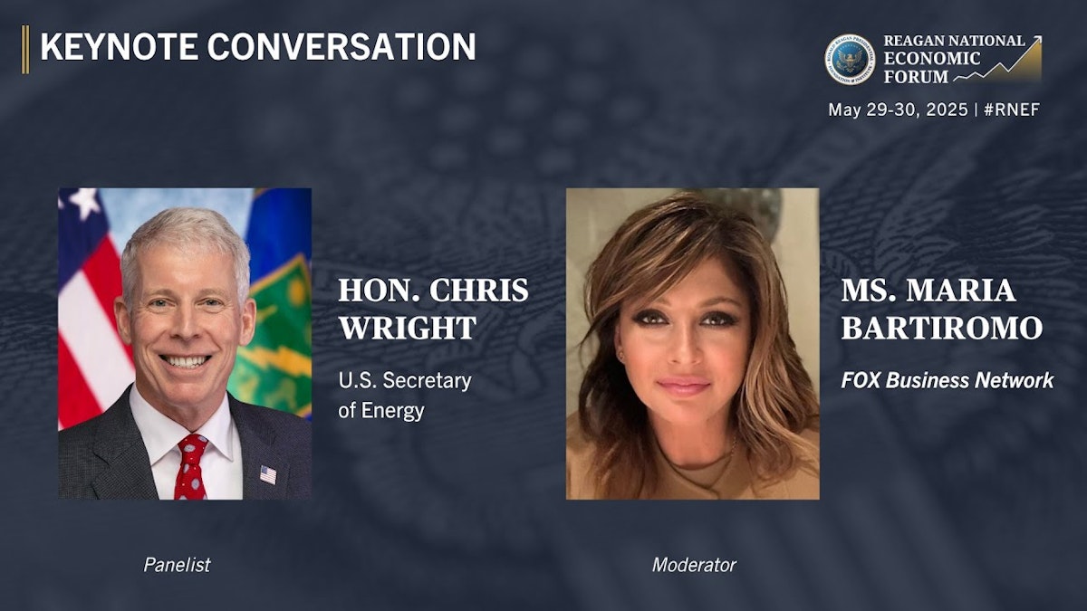 Keynote Conversation with The Honorable Chris Wright, U.S. Secretary of ...