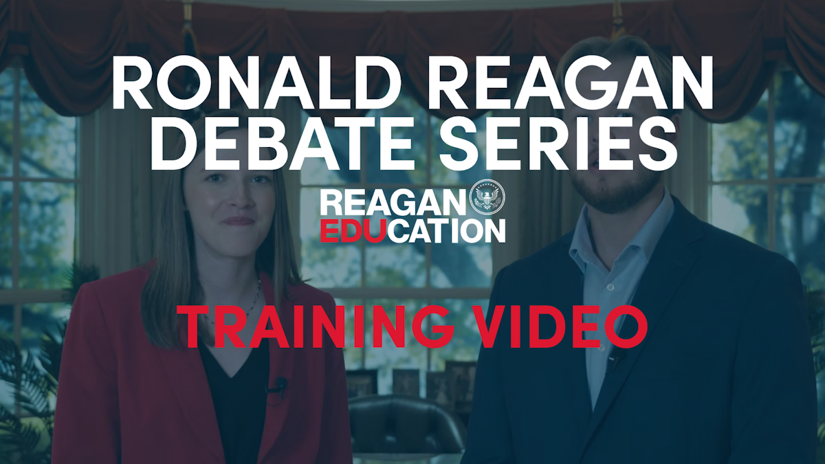 Ronald Reagan Debate Series - Judge Video 2026 | The Ronald Reagan ...