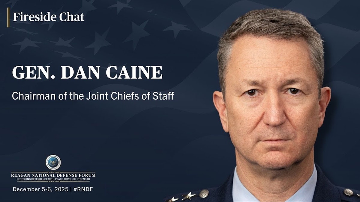 Fireside Chat with General Dan Caine, Chairman of the Joint Chiefs of ...