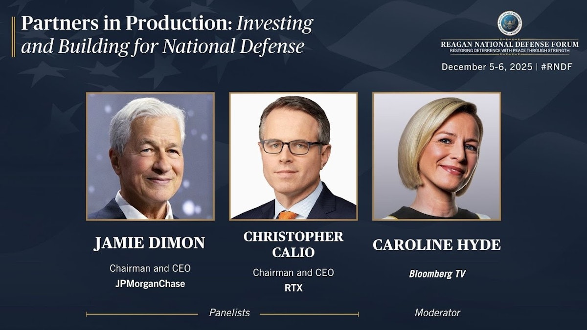 Jamie Dimon & Christopher Calio - Investing & Building for National ...