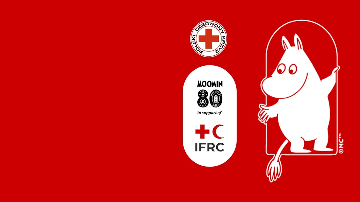 Moomins and Polish Red Cross Help Those in Need