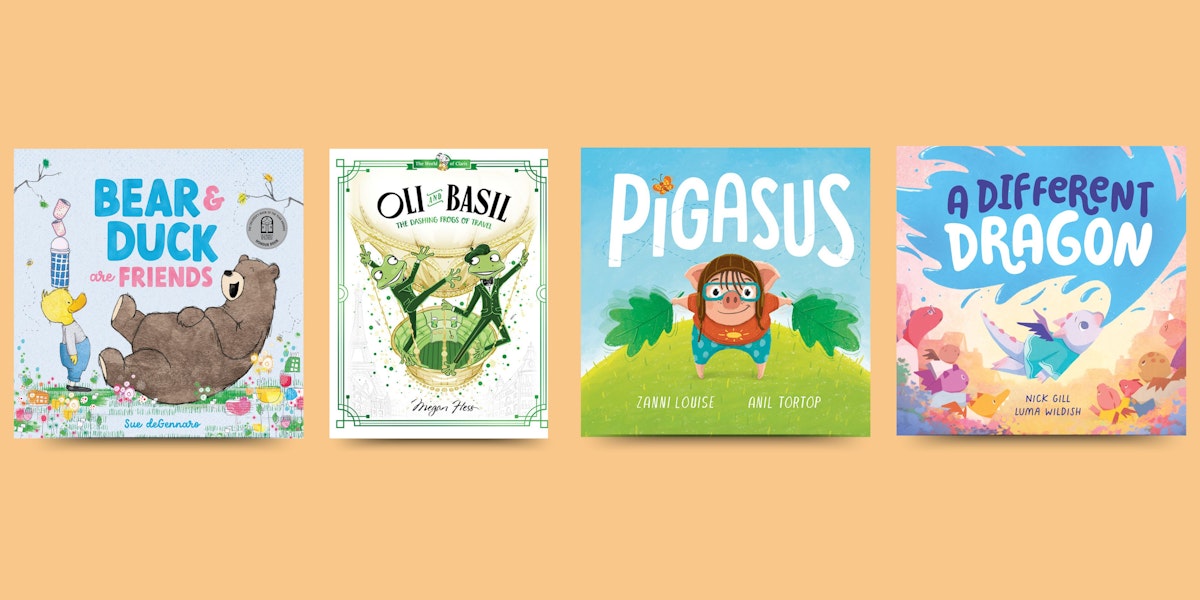 Four Picture Books with Loveable Animal Characters
