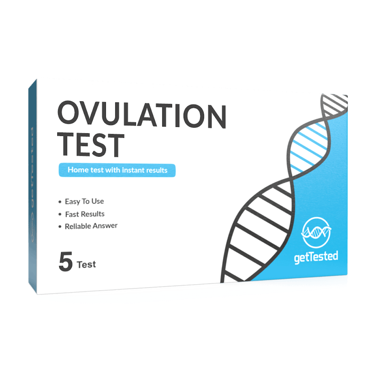 Ovulation Test 5-Pack | Track Fertility Easily | GetTested