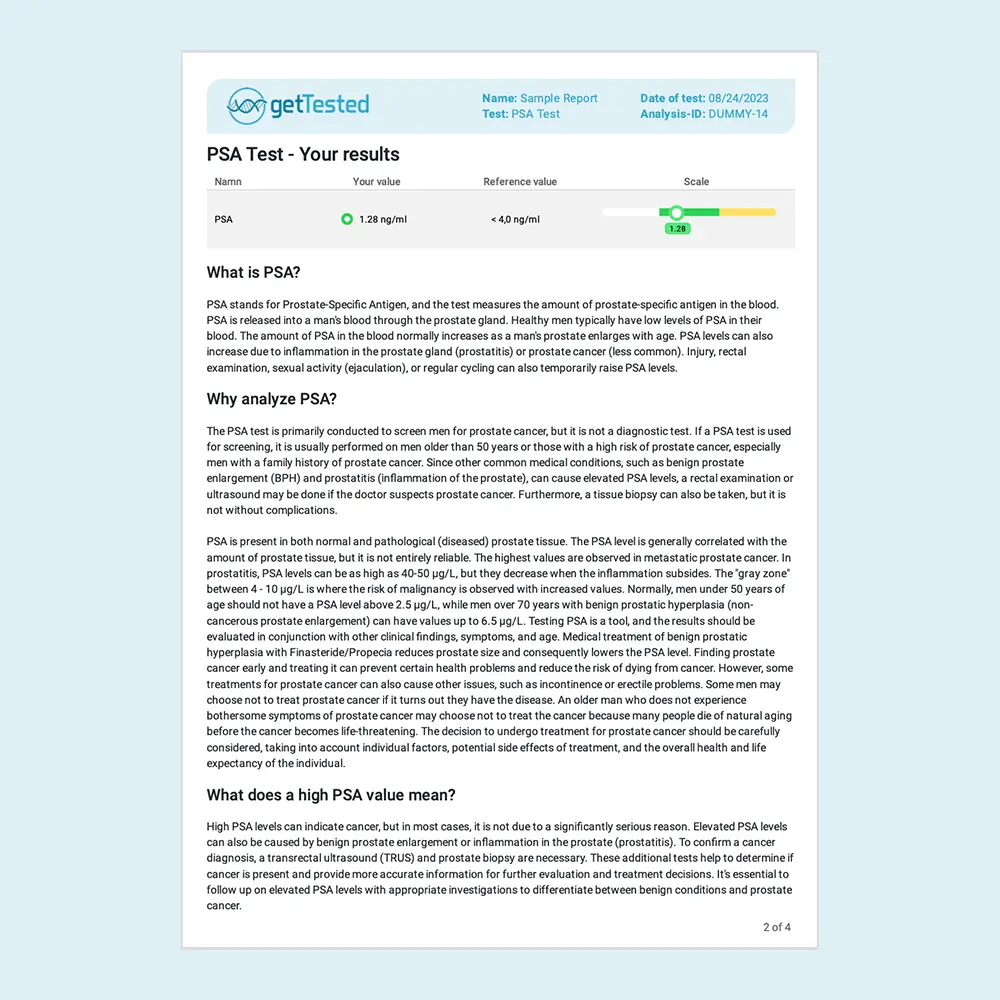 All tests GetTested | Comprehensive testing services