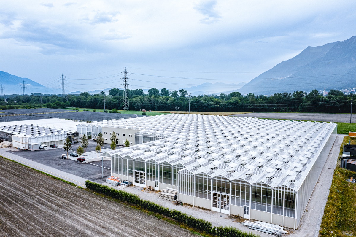 Einzigartiges Photovoltaikanlage für die Landwirtschaft