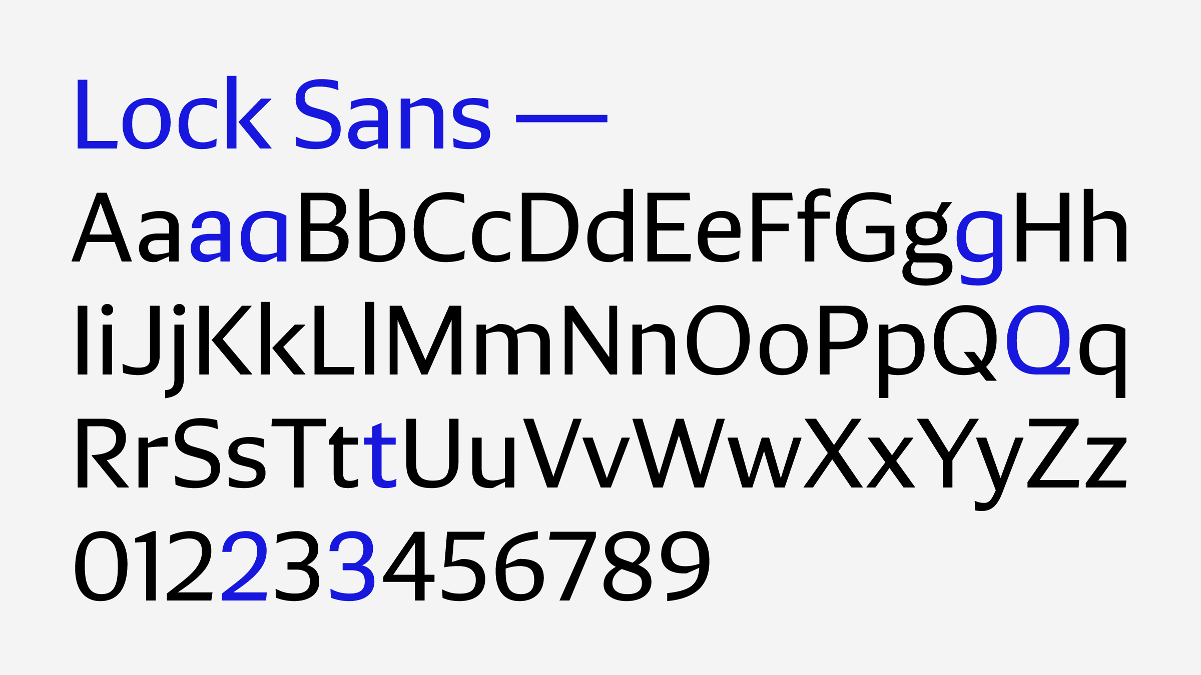 Lock | CoType™ Foundry