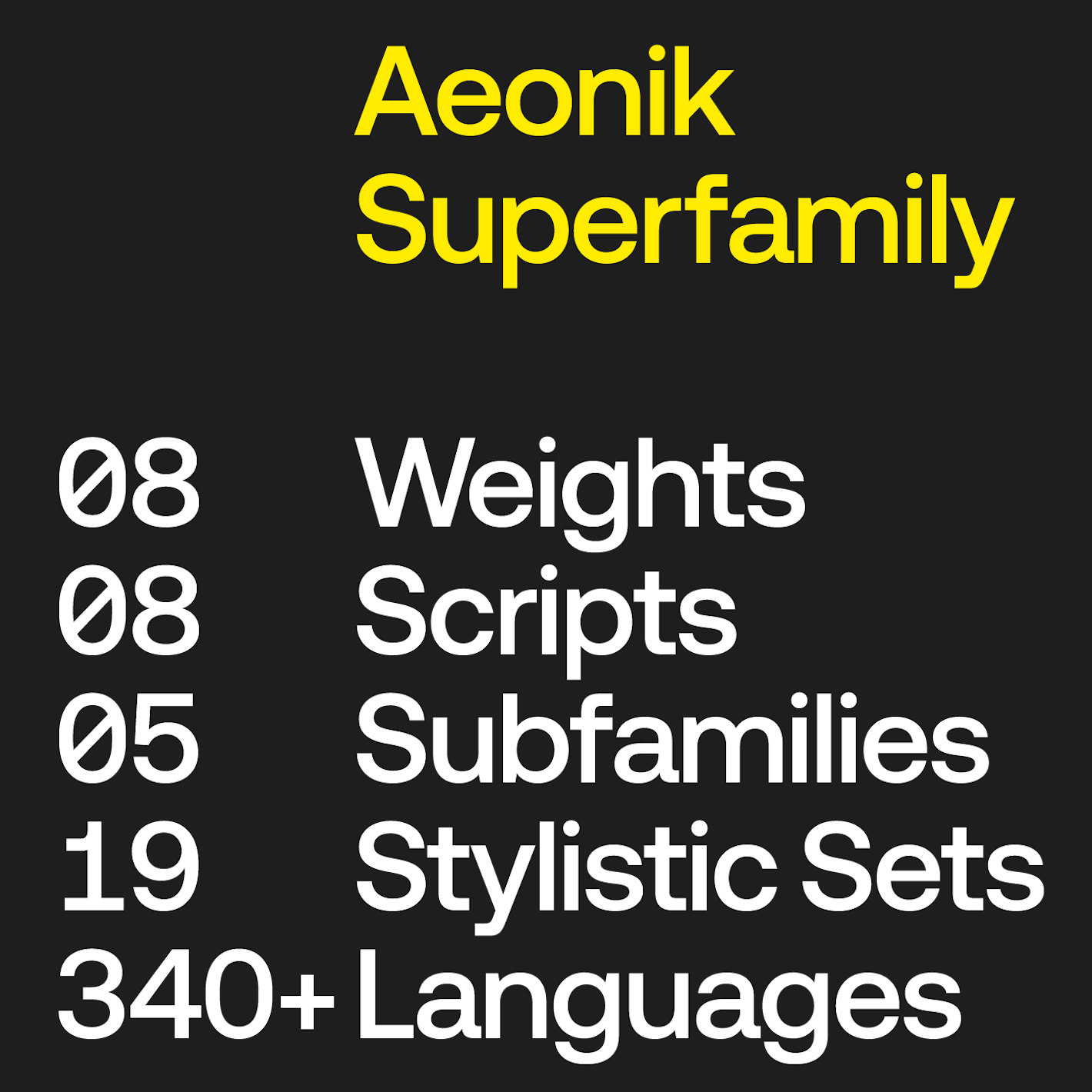 Aeonik | CoType™ Foundry