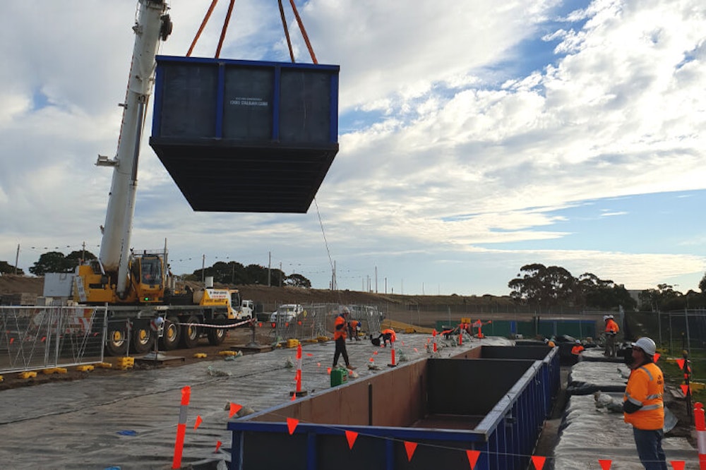 Sedimentation Tanks: New NDD Waste Treatment System