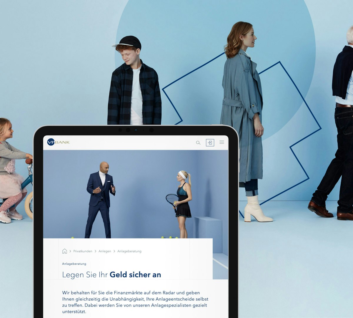 Relaunch of the global VP Bank Website | Gridonic